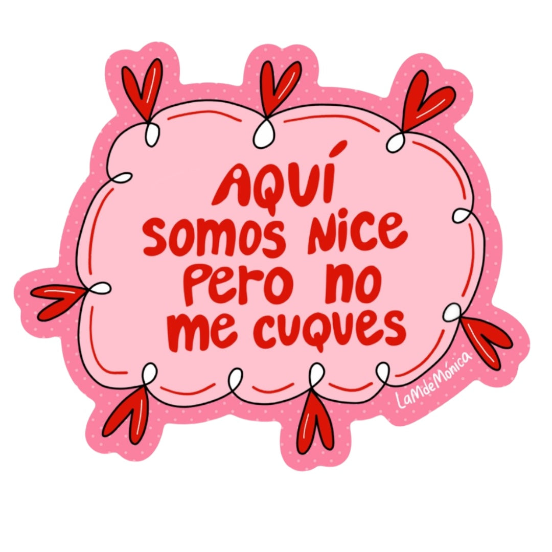 No me cuques - Sticker – La M de Monica