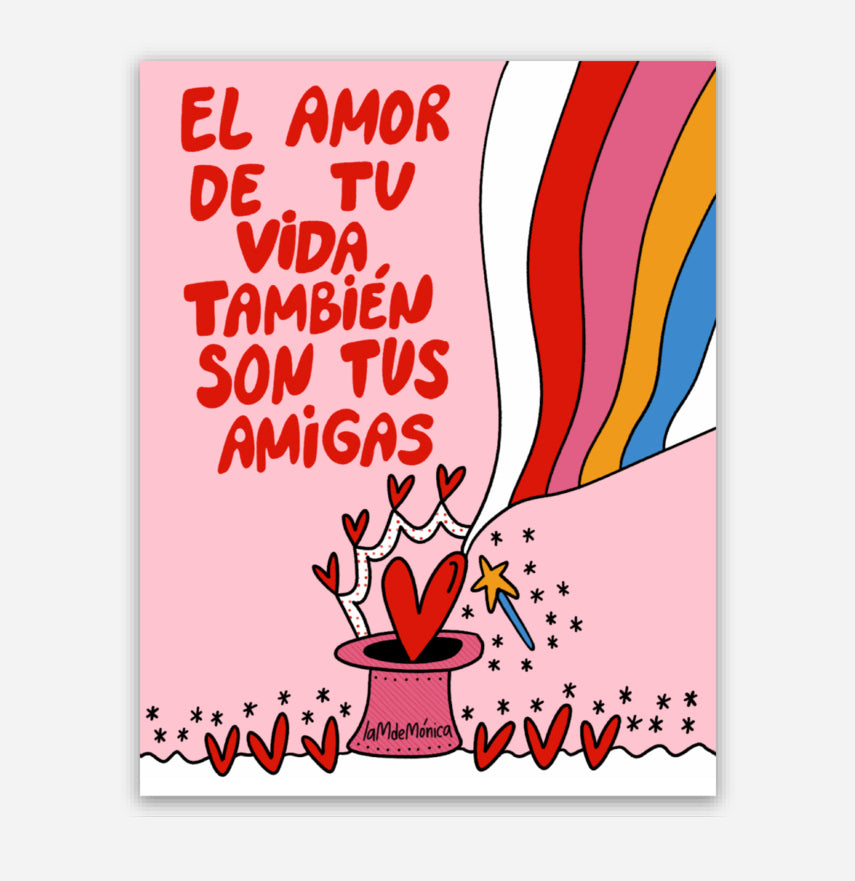 Amigas - Sticker – La M de Monica