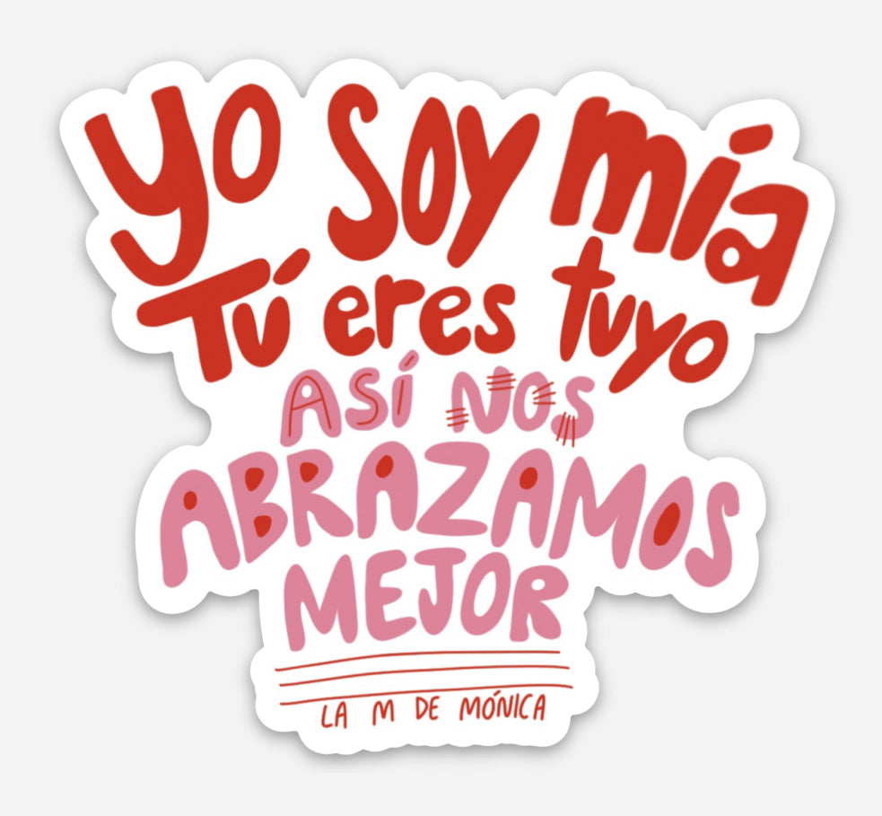 Yo soy mía - Sticker – La M de Monica